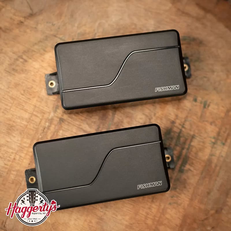 Fishman Fluence Modern Humbucker Set -Black | Reverb