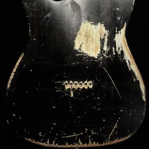 OUTLAW COUNTRY/PUNK Squire Telecaster Custom! Black Dax&Co | Reverb