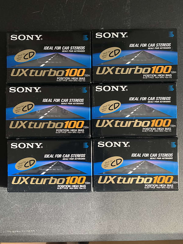 SONY Type II Cassettes UX TURBO 100 | Reverb