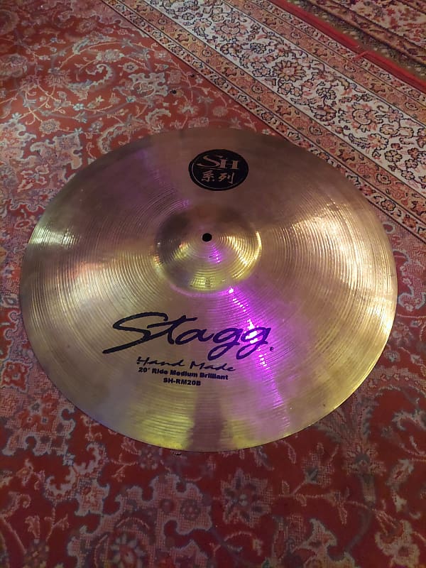 Stagg 20" medium brilliant ride SH-RM20B 2020's - B-20 Bronze | Reverb