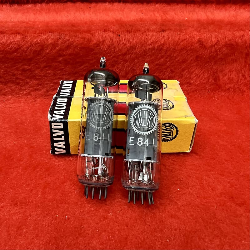 Matched PAIR -Valvo EL-84-L Valves c 1960 Siemens 6bq5 vox | Reverb