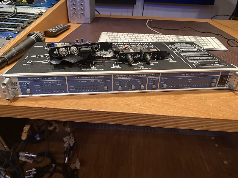 RME MADI BRIDGE SYSTEM 128 I/O ADI-648 & HDSPe Madi System | Reverb