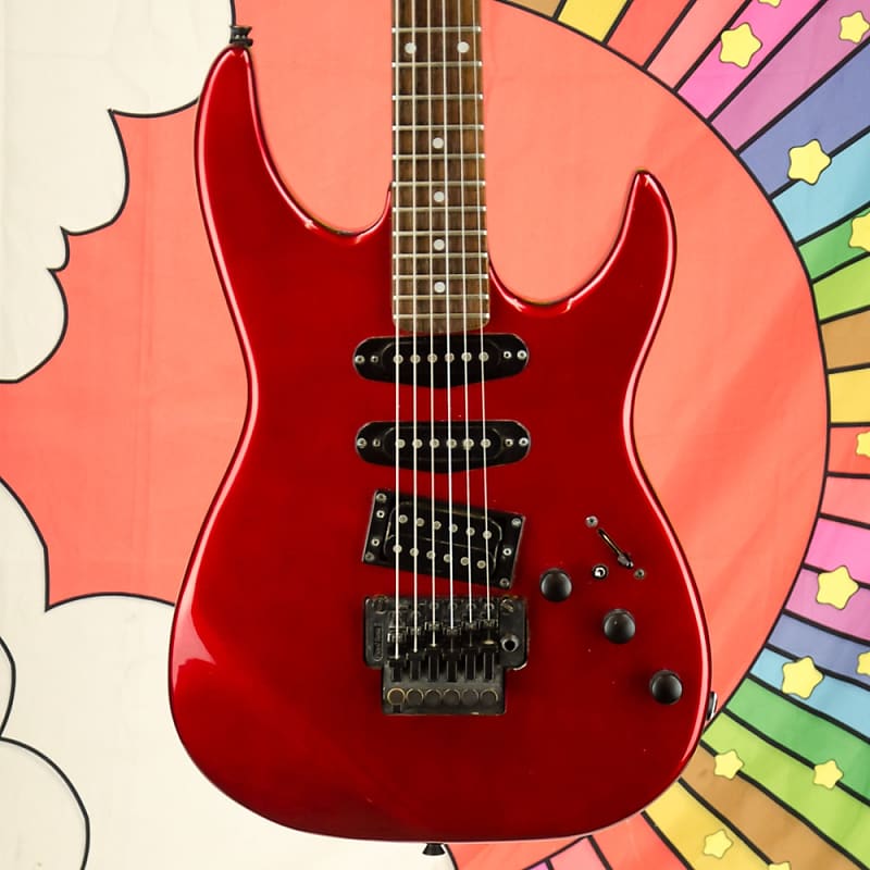 Used Kramer Striker 600ST Red Guitar | Reverb
