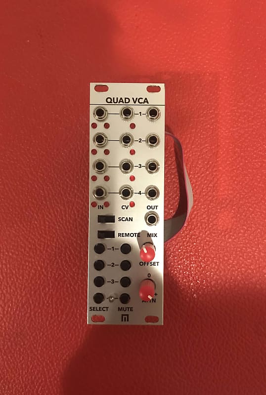 Malekko Heavy Industry Quad VCA Eurorack Modular 8hp mixing & | Reverb