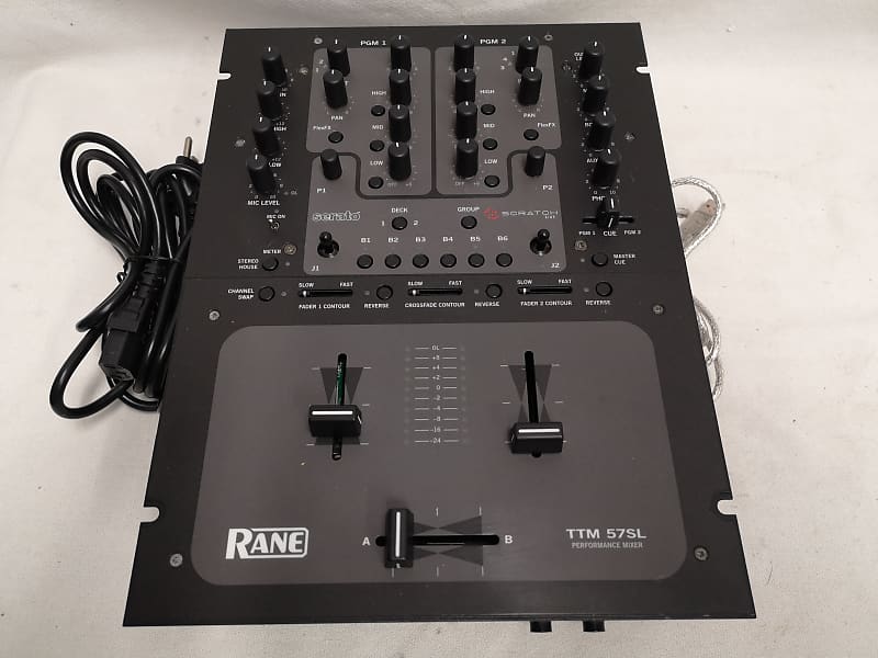 Rane TTM-57SL Two Channel DJ Mixer and USB Interface #1782 | Reverb