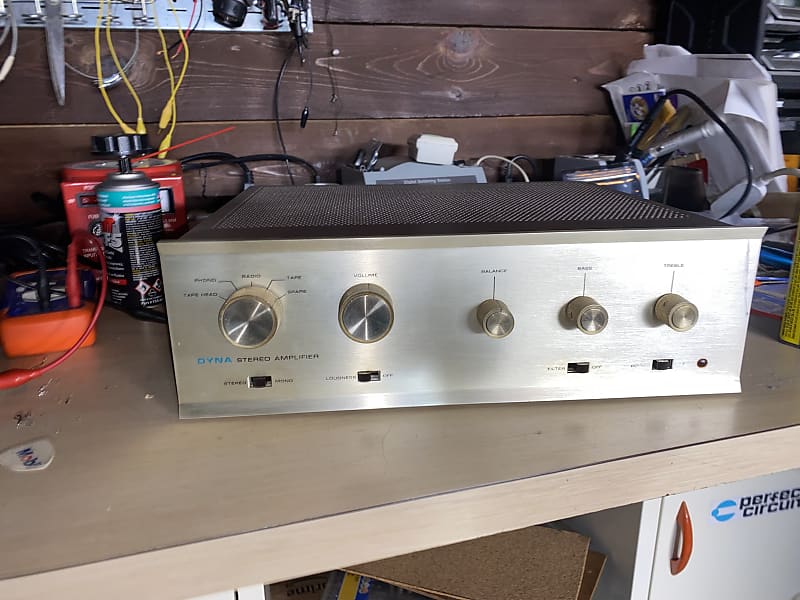 Dynaco Sca-35 all Tube amp Late 60’ early 70’s - Aluminum | Reverb