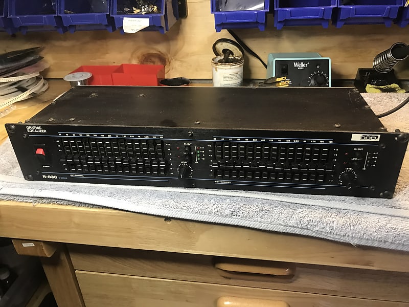 DOD R-830 Stereo Graphic Eq, 15 band per channel | Reverb