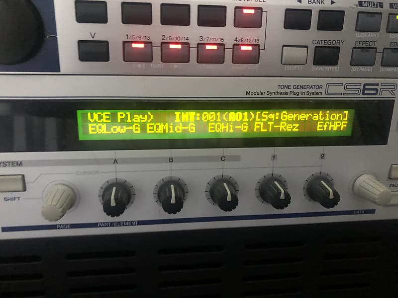 Yamaha CS6R Rack Synthesizer | Reverb