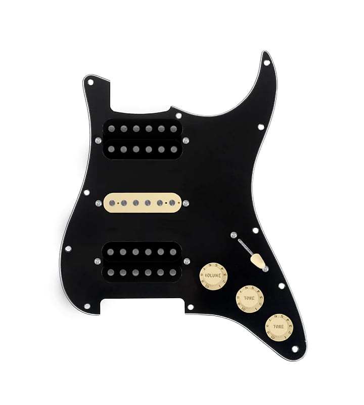 920D Custom HSH Loaded Pickguard for Stratocaster With | Reverb