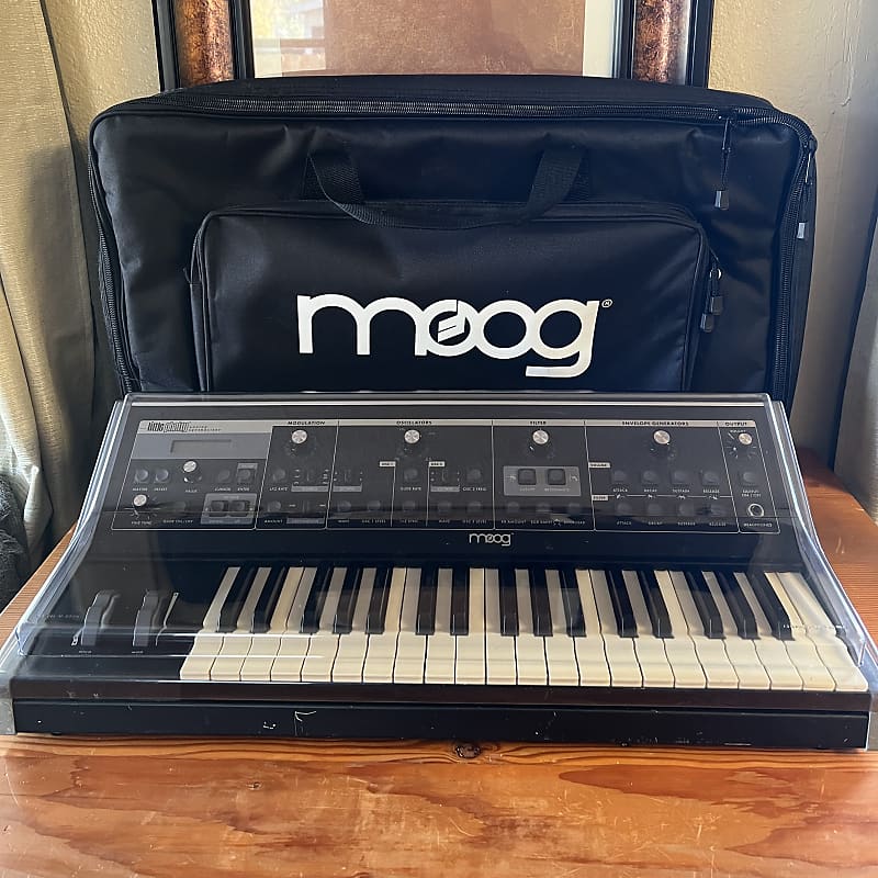 Moog Little Phatty Stage I Gig Bundle Decksaver & Official | Reverb