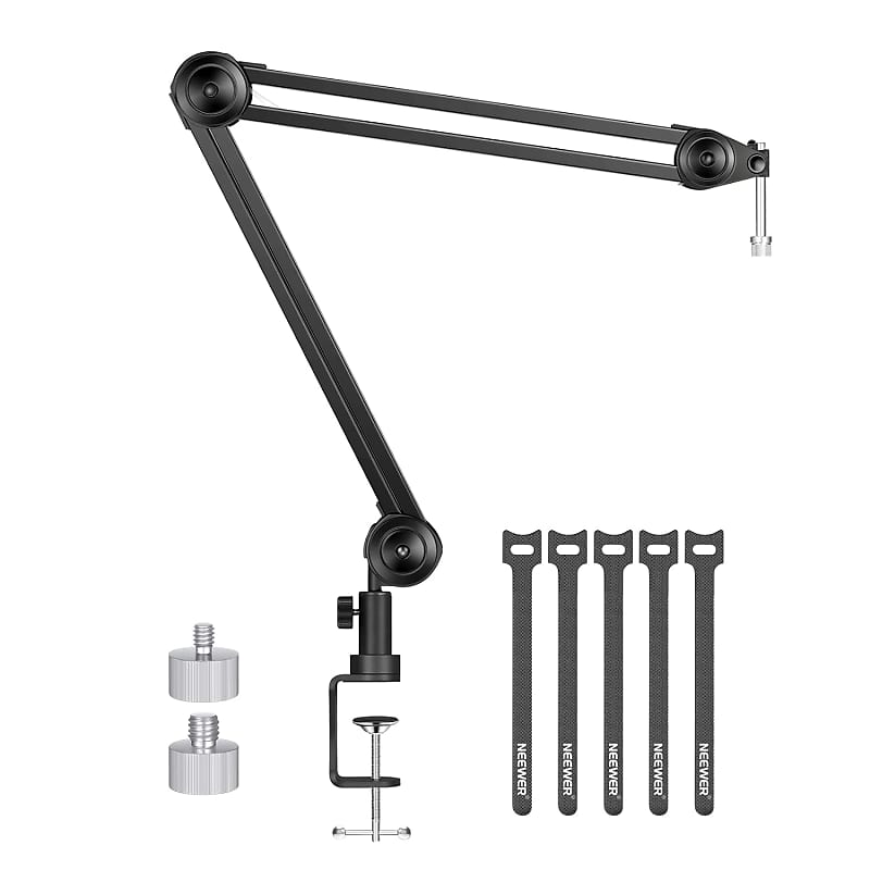 Microphone Arm Stand, Heavy-Duty Mic Arm Microphone Stand | Reverb