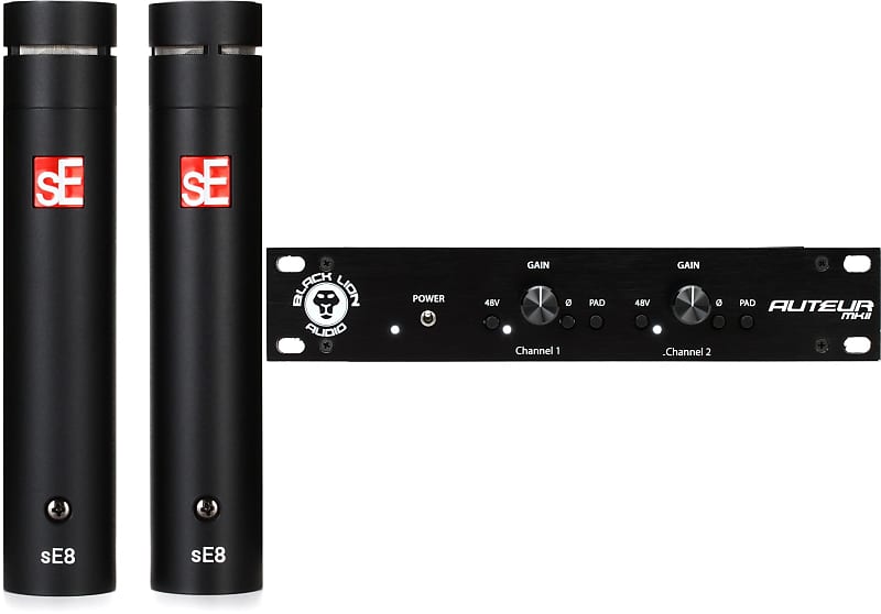 sE Electronics sE8 Small-diaphragm Condenser Microphone - | Reverb