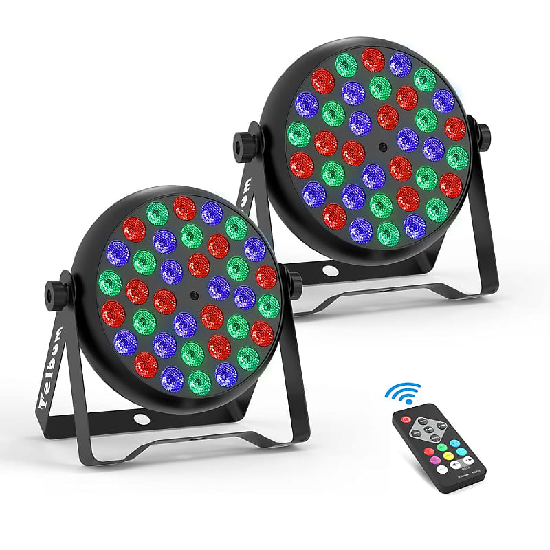 36 Led Stage Lights Rgb Led Dj Par Light Sound Activated | Reverb