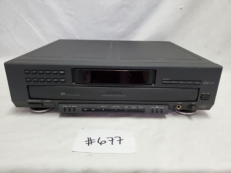 Philips CDC925 5 Disc CD Changer #677 Good Used Working | Reverb