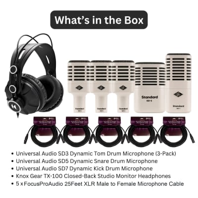 Universal Audio SD3 Dynamic Tom Drum All-Metal Microphone | Reverb