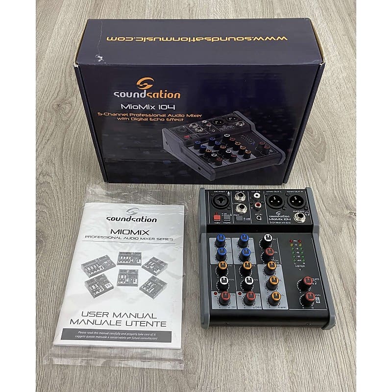 Soundstation Miomix 104 | Reverb