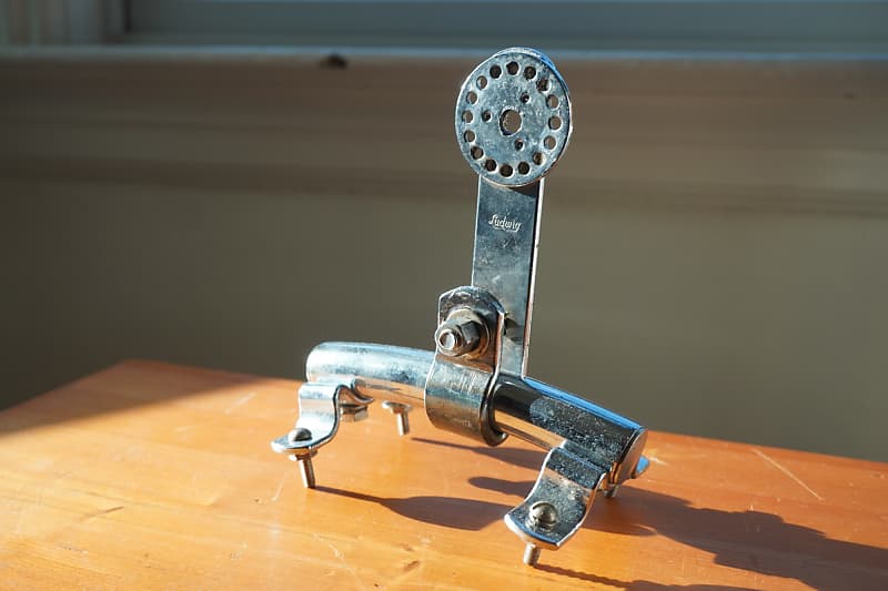 Ludwig Consolette Rail mounting bar 1970s - Chrome | Reverb