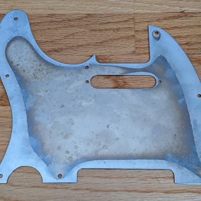 Fender Chrome-Plated Brass Telecaster Pickguard | Reverb