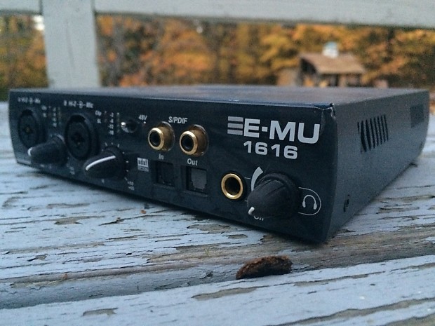 EMU 1616 Laptop Audio/MIDI Interface - Card Bus/PCMCIA | Reverb