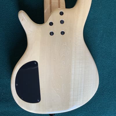 6 string Kit Bass Natural with upgraded electronics | Reverb