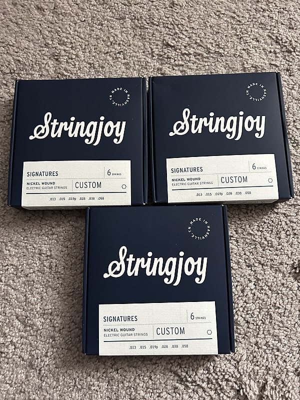Stringjoy Custom gauge strings 2024 - Strings | Reverb
