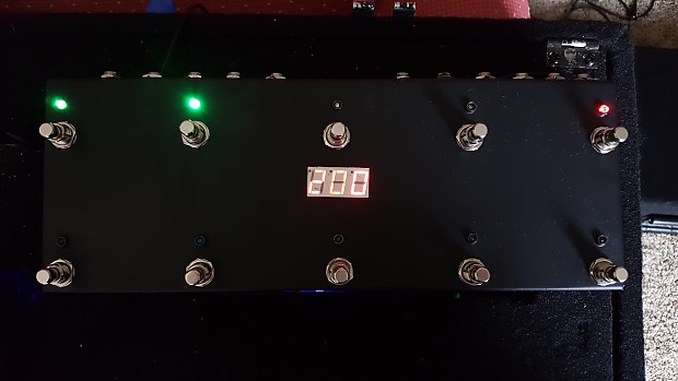 Buzz Electronics 10 ch. Midi Programmable Pedal Looper 2015 | Reverb