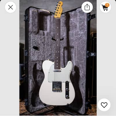 Fender American Professional Olympic White Telecaster Body | Reverb