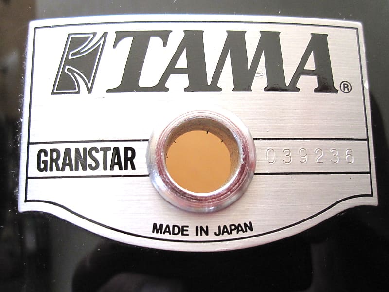 Tama Granstar II 16" x 16" Floor Tom with Legs Vintage - Jet | Reverb