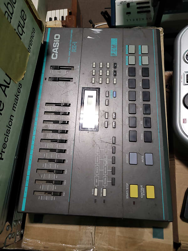 Casio RZ-1 Digital Sampling Rhythm Composer Sampler Drum | Reverb