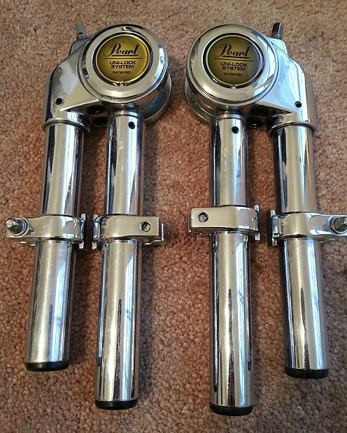 Pearl Pearl 7/8" UniLock Tom Arm Drum Mounts - Set of 2 Uni | Reverb