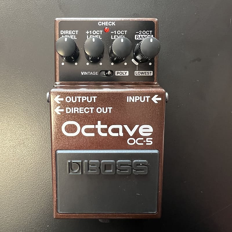 Boss OC-5 Octave Effects Pedal | Reverb