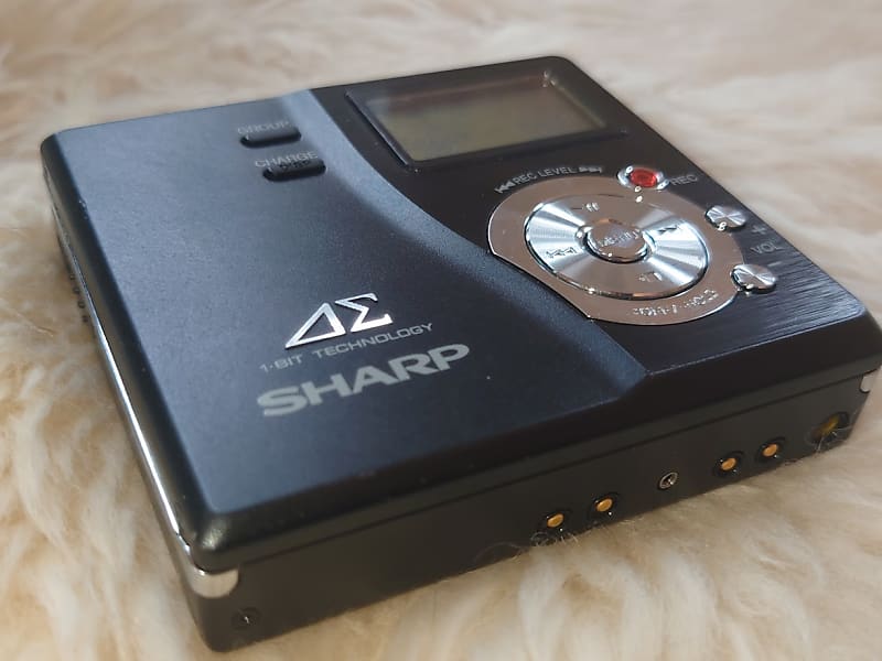 Sharp MD-DR77-B 2004 - Black Minidisc Recorder | Reverb