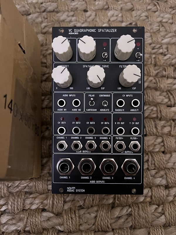 ADDAC System ADDAC803 Quadraphonic Spatializer | Reverb