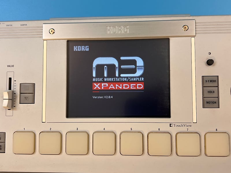 Korg M3 Sound Module/Music Workstation /Synthesizer/Sampler | Reverb