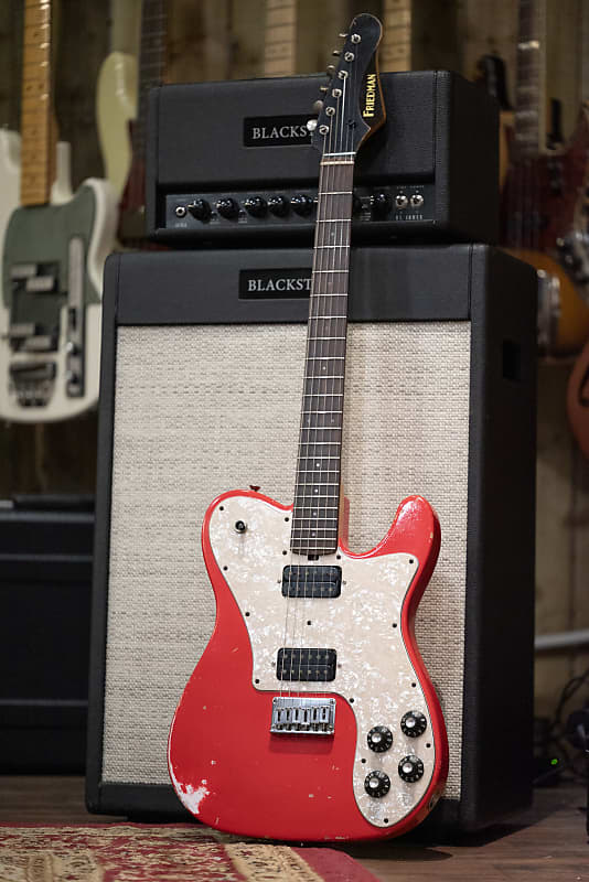 2021 Friedman Vintage T Relic - in Fire Engine Red | Reverb