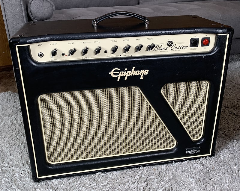 Epiphone Blues Custom 30 tube amp 2x12 combo | Reverb