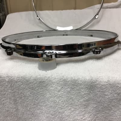 Pearl 14” 10 lug Free floating snare die cast rims 90’s - | Reverb
