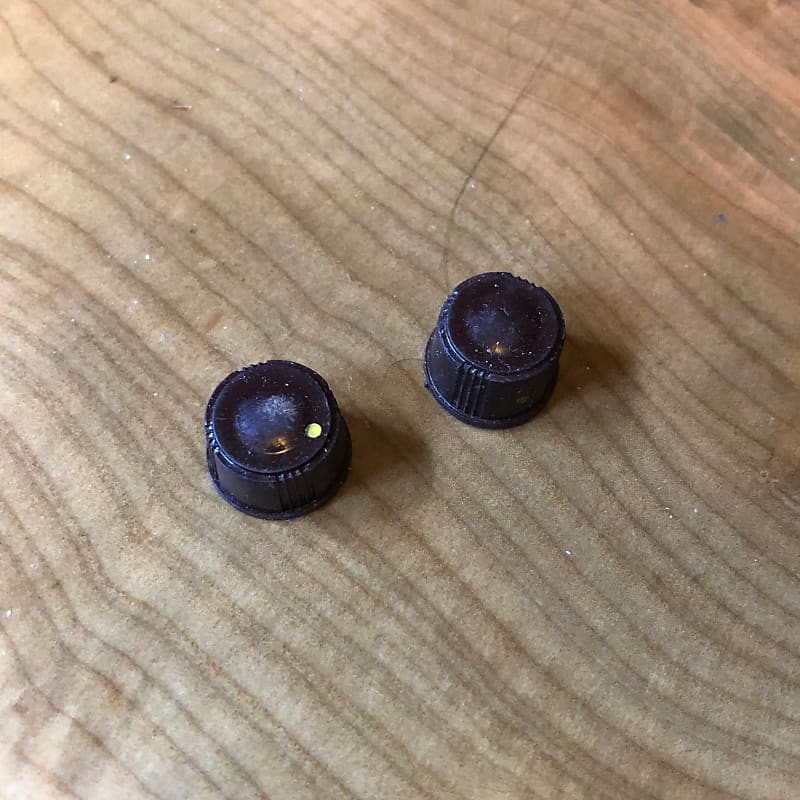 Vintage Pair Small Knobs Split Shaft Pots For Your Project | Reverb