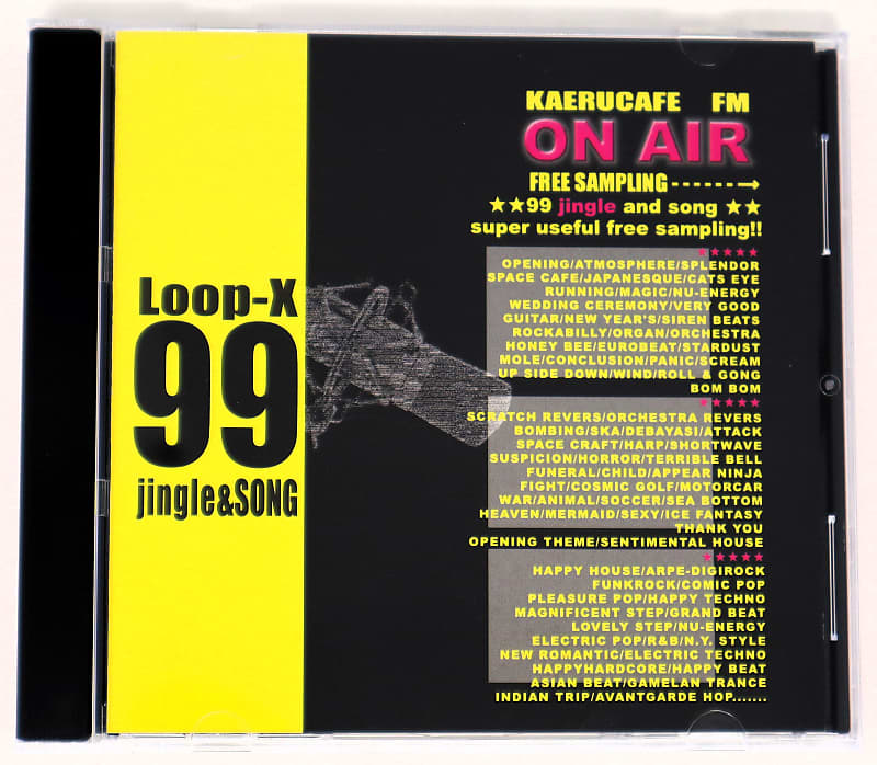 Kaeru Cafe Hot Pink 99 Jingle And Song Loop-X | Reverb Australia