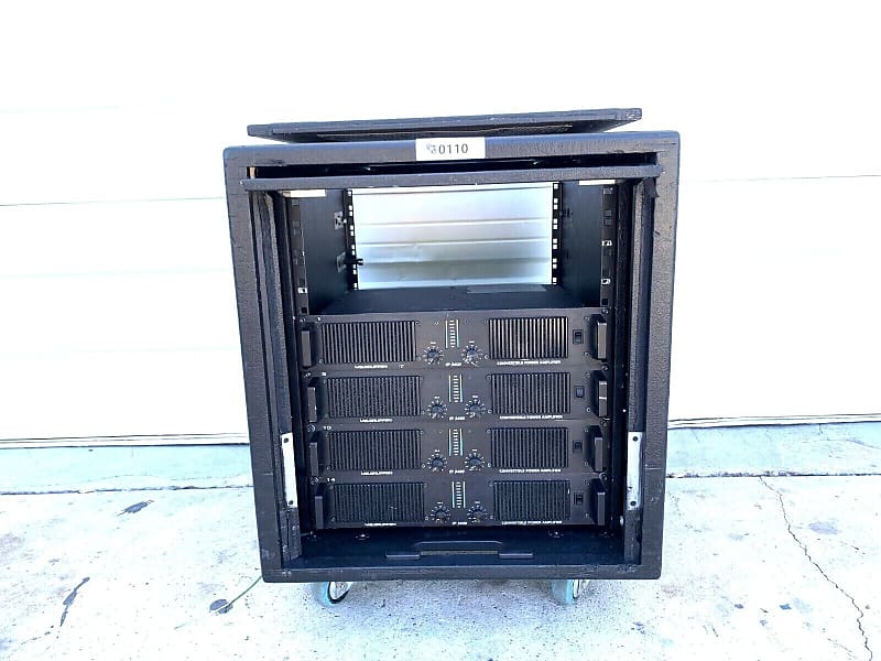 L'Acoustics LA48A 2 Ch Power Amp #0109 (LOT OF FOUR WITH RACK | Reverb