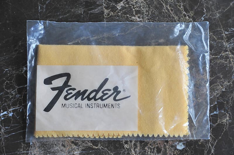Original 80s Fender polish cloth | Reverb Canada