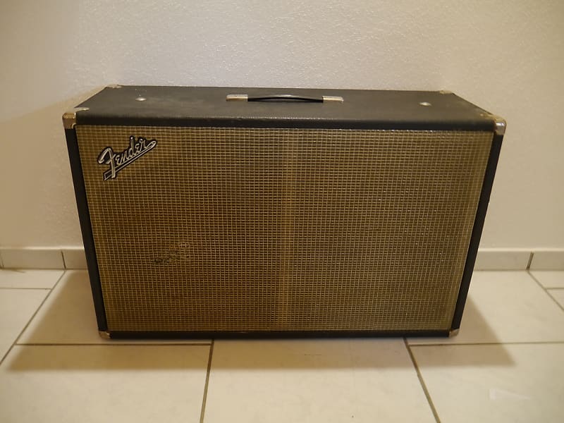 Fender Bandmaster Blackface 2x12 Cabinet Speaker Vintage | Reverb