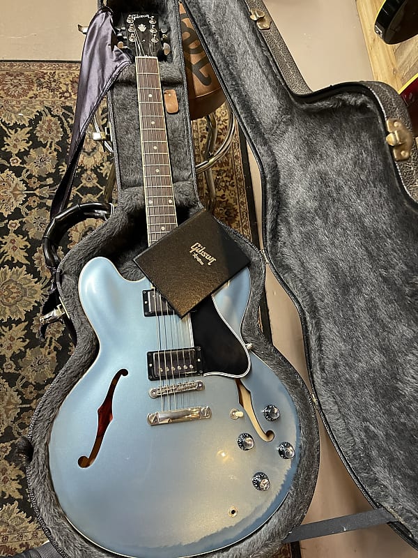 2010 Gibson Custom Shop ES-335 Pelham Blue with OHSC | Reverb