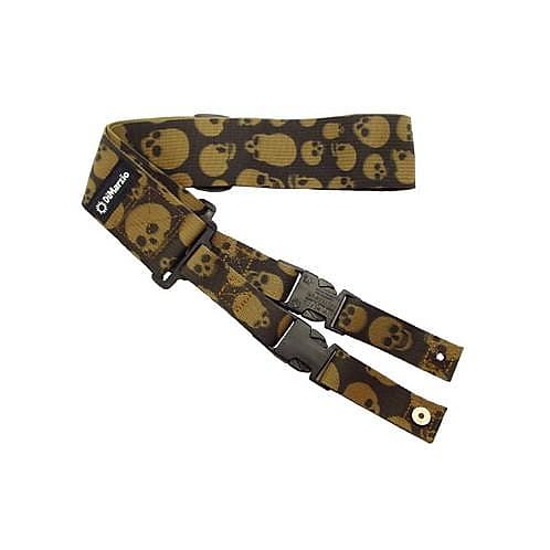 Dimarzio 2 inch Clip Lock Strap Skull Camo | Reverb