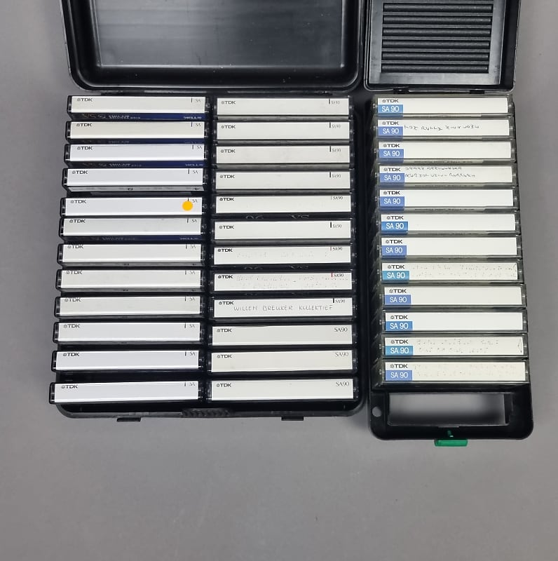 36X Used TDK AS90 Cassette tapes 1990's | Reverb UK