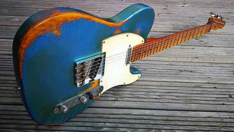 Vtt Relics Telecaster 50's - Lake Placid Blue Over | Reverb UK