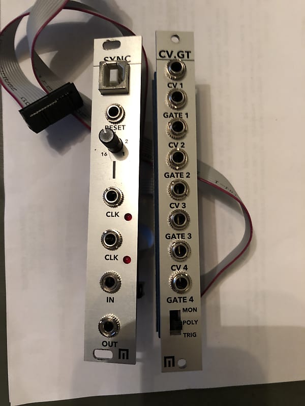 Malekko 4HP USB/MIDI Sync Eurorack Module & CV.GT Gate | Reverb