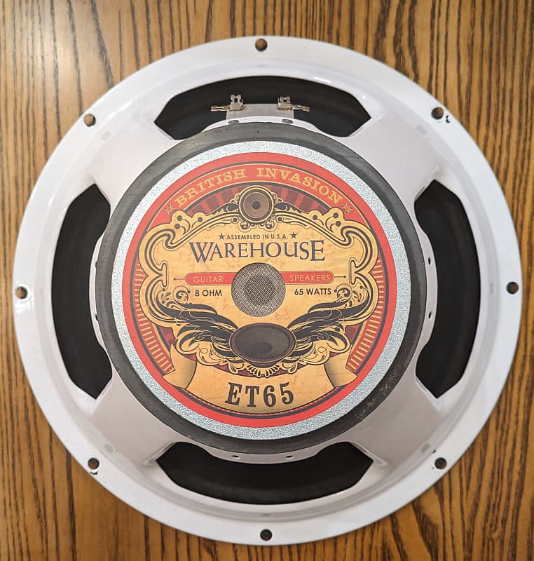 Warehouse Guitar Speakers ET65 12" 65W 8-Ohm FREE SHIPPING | Reverb