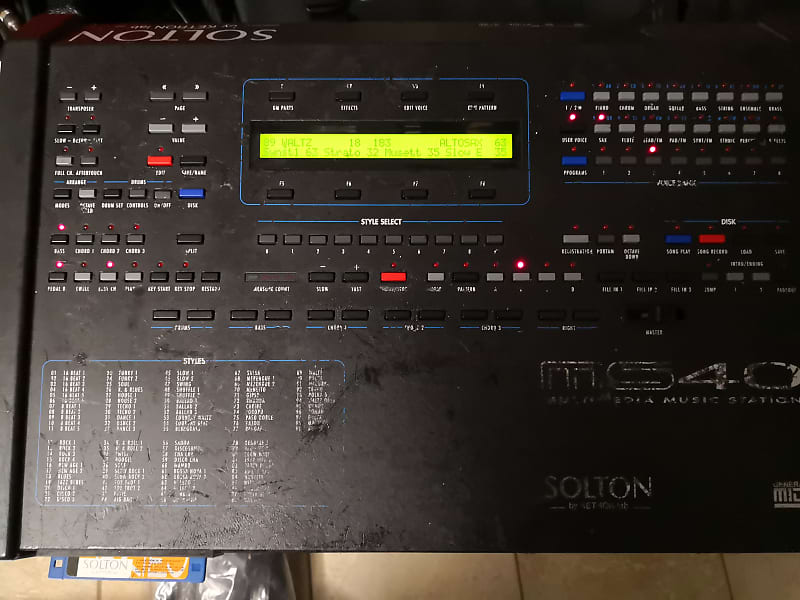 Ketron-Solton MS-40 MIDI Module Great sounding 1990 BLACK | Reverb
