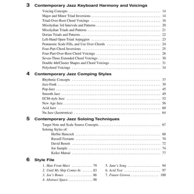 Contemporary Jazz Piano - Complete Guide with CD | Reverb